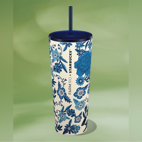 Starbucks | Kitchen | 225 Starbucks X Farm Rio Venti Lenco Azulejo Ss ...